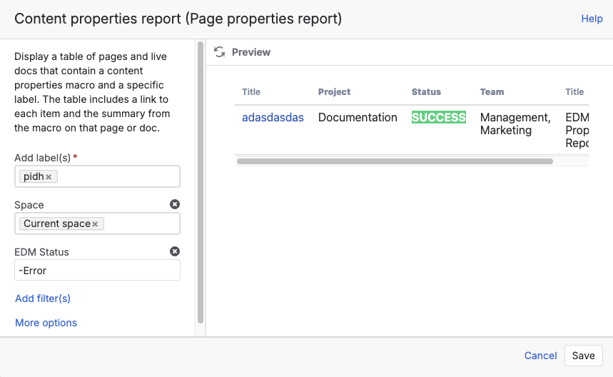 Filter Pages Using Dropdown Values (Page Property Report) | EPS ...
